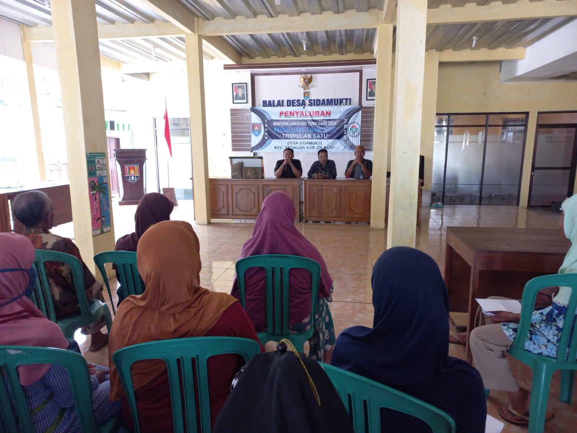 PENYALURAN BLT DD TAHAP I TAHUN 2023 – Desa Sidamukti | Kab. Cilacap PENYALURAN BLT DD TAHAP I TAHUN 2023 – Desa Sidamukti | Kab. Cilacap